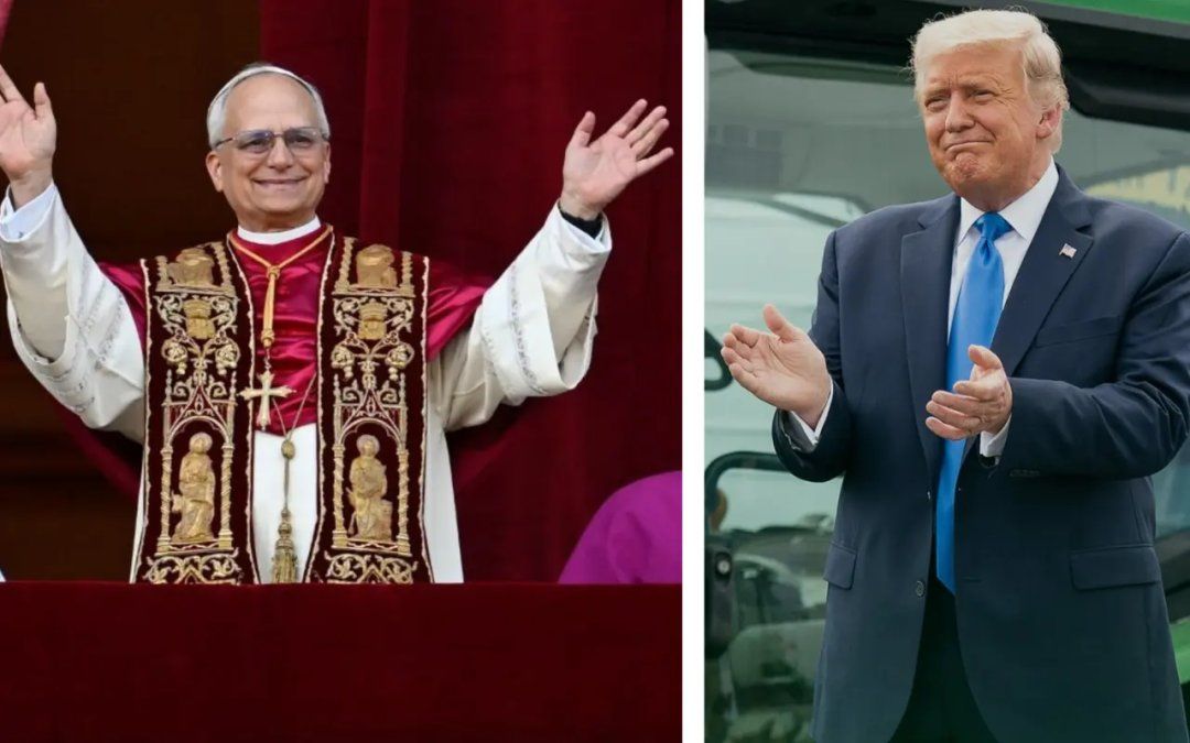 Trump felicita al Papa León XIV, el 1ro estadounidense y un antiLGTTB