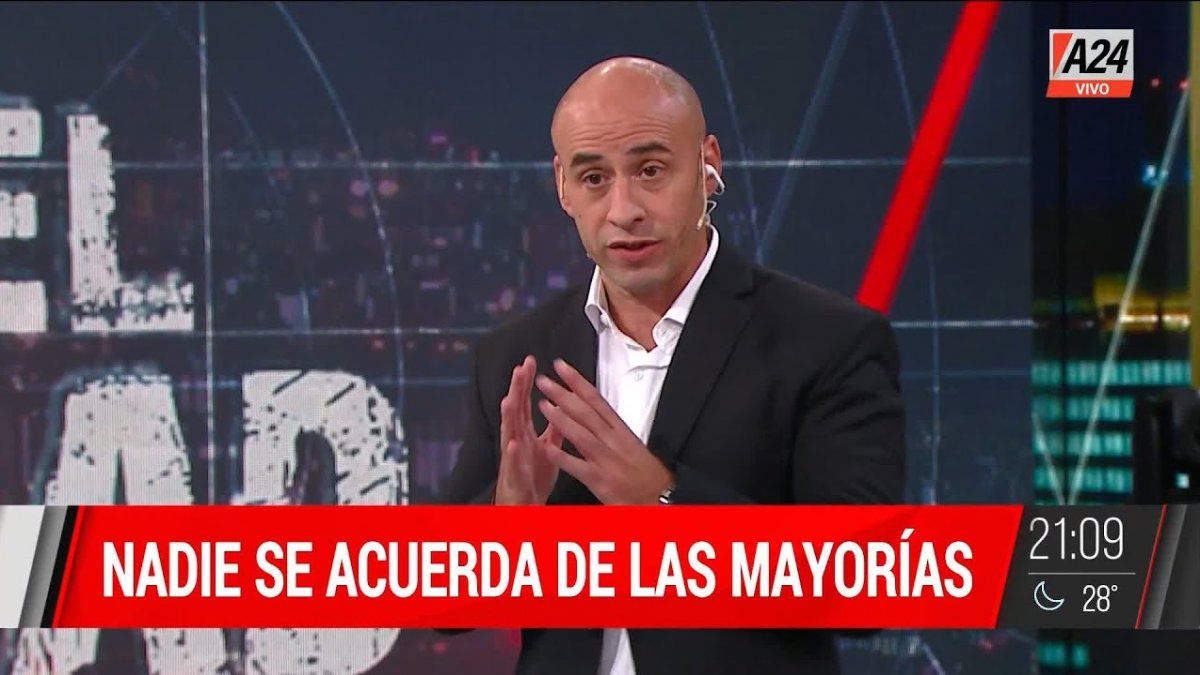 No es periodista: Esteban Trebucq vs. Verbitsky con delay