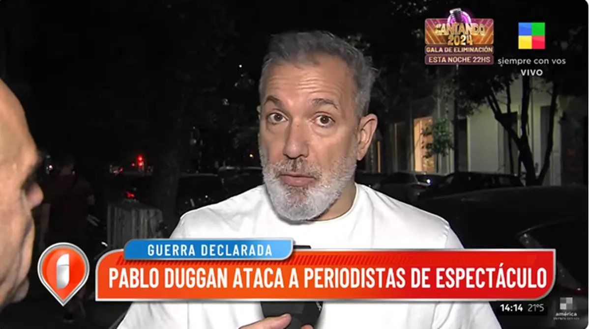 Tras cruce virtual, Intrusos le declaró la guerra a Pablo Duggan