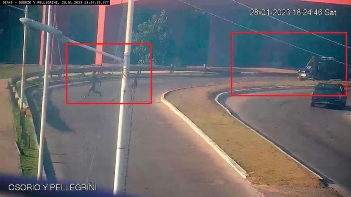 Se tiró al Riachuelo para huir de la policía, pero le salió todo mal