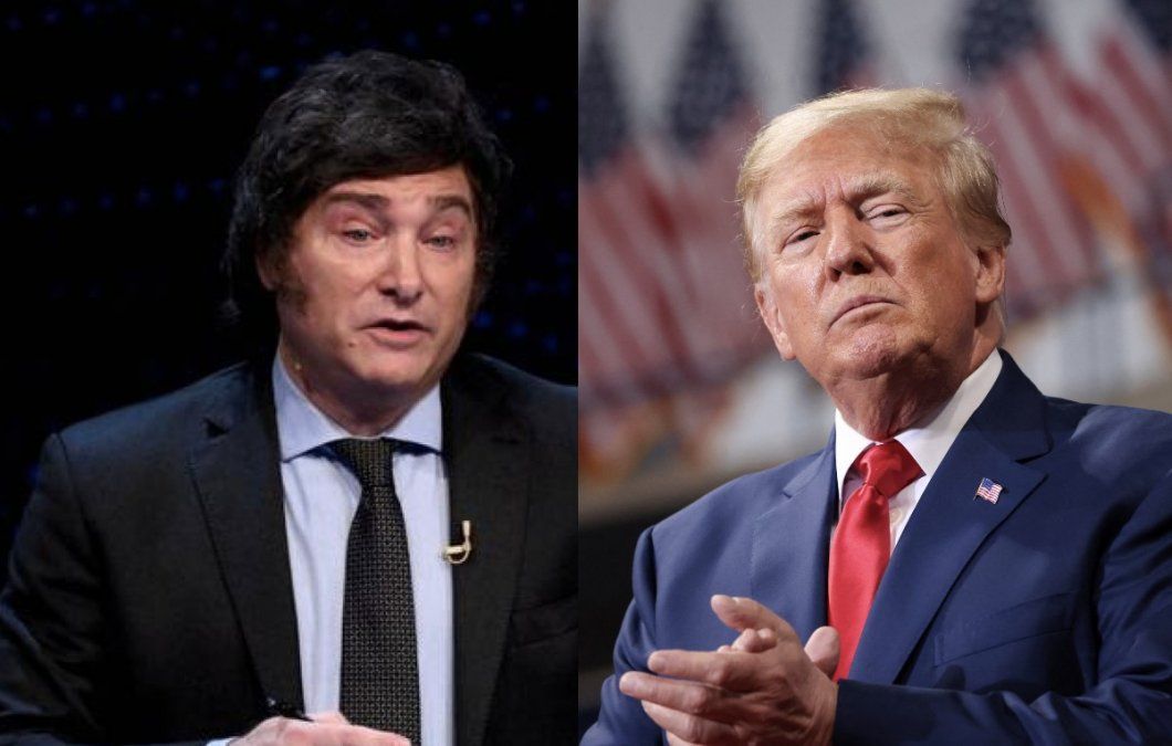 Donald Trump le confirmó a Javier Milei que viajará a Buenos Aires