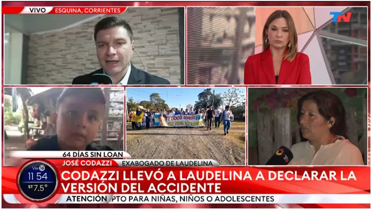 Caso Loan: Lorena Maciel y José Codazzi se sacaron chispas en TN