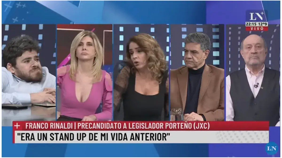 Franco Rinaldi se defendió en LN+, pero Calabró no perdonó