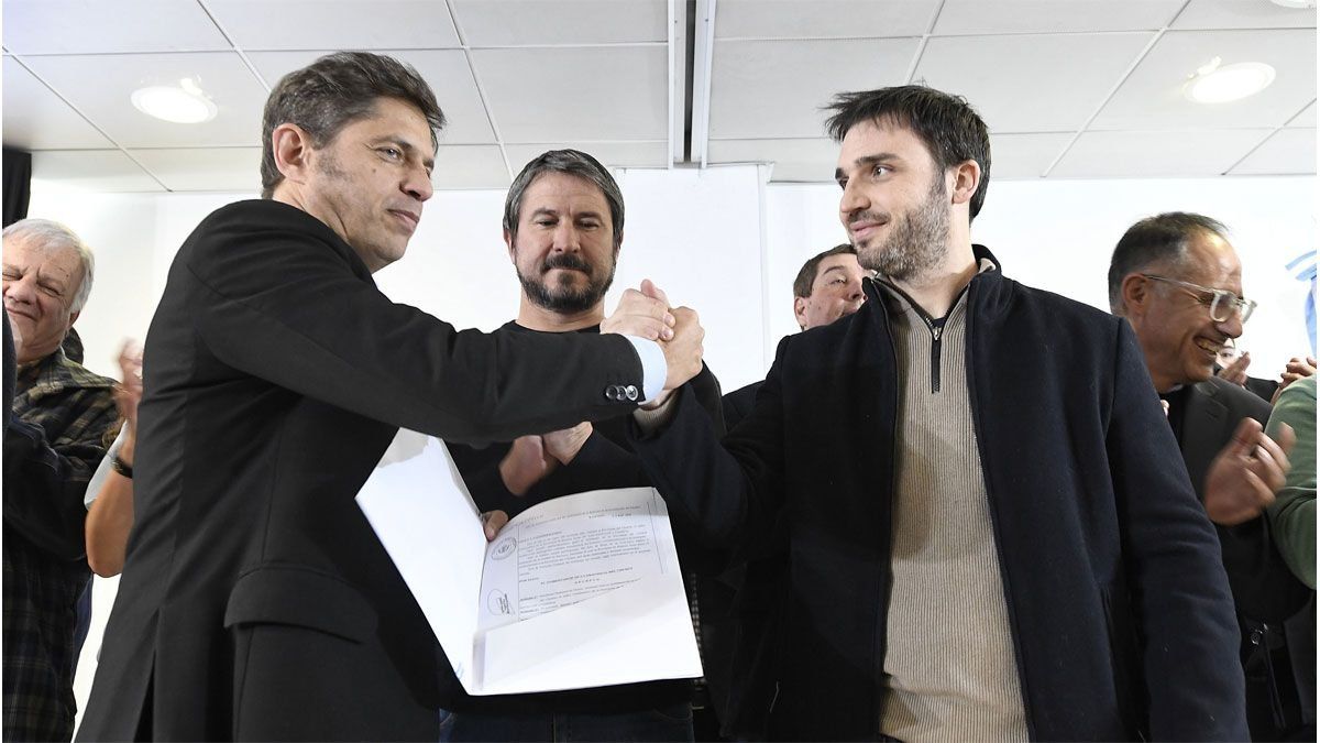 Axel Kicillof y Nacho Torres mostraron transversalidad en Chubut