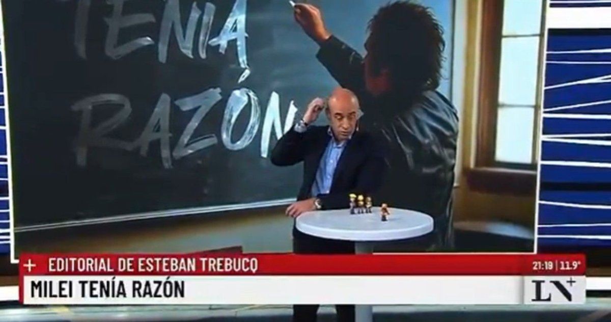 Trolls libertarios no perdonan a Esteban Trebucq: Insultos y reproches
