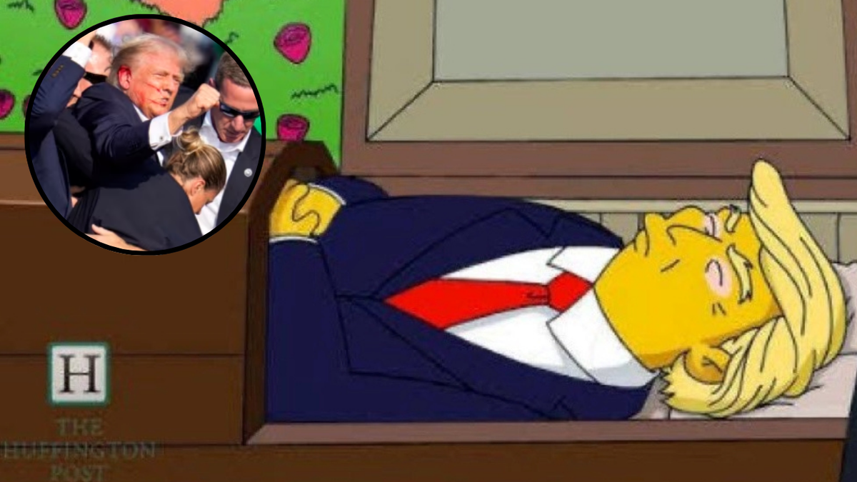 ¿Otra más? Los Simpson habrían predicho el atentado contra Donald Trump