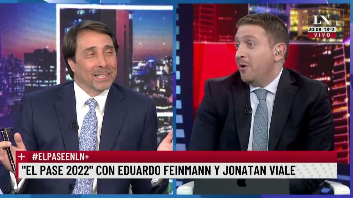 Eduardo Feinmann desempolvó internas de A24 y Pagano estalló