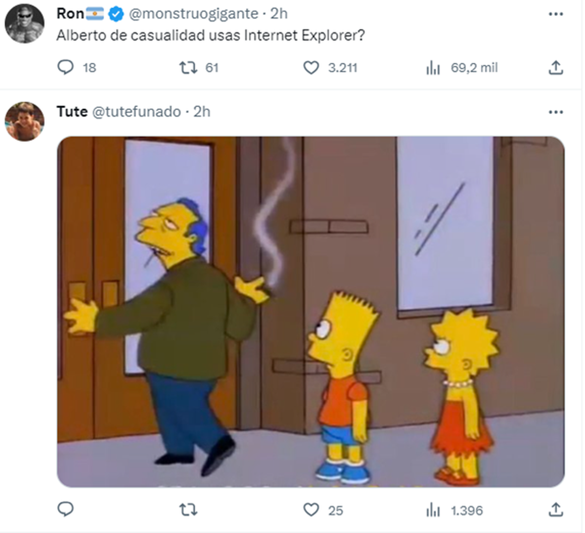 Alberto Fernández volvió a ser meme en Twitter