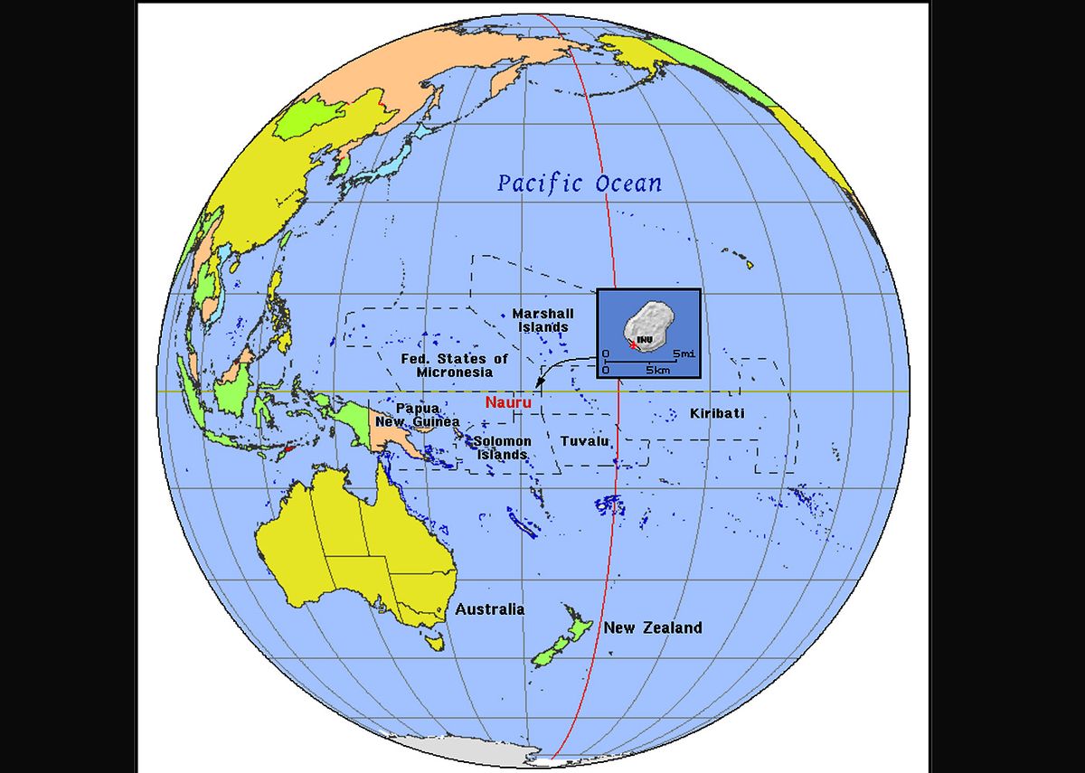 Nauru, de Taiwan a China, es un jaque a Australia y AUKUS