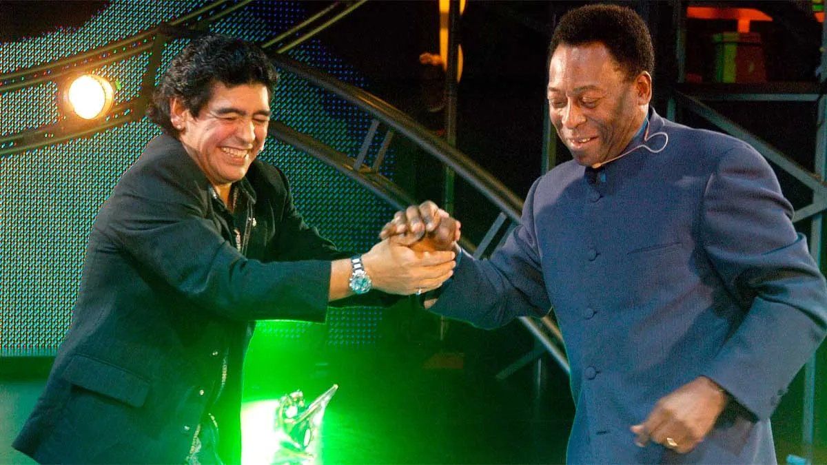 El Día Que Pelé Cumplió El Sueño De Diego Maradona