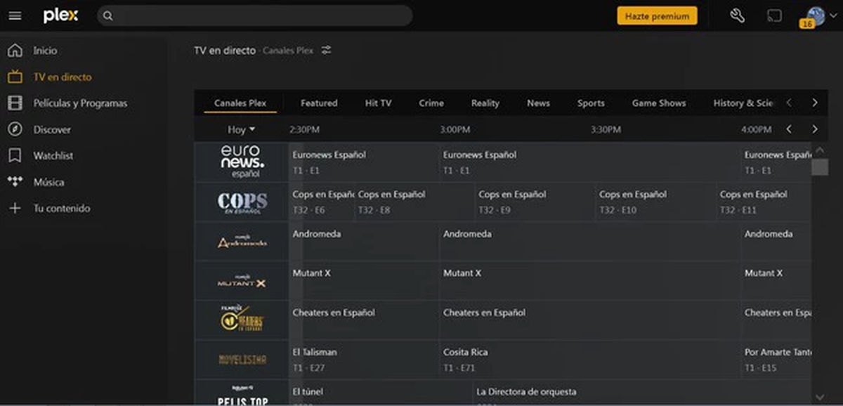 Decile chau a Netflix y PlutoTV: Con Plex podés ver series y películas gratis